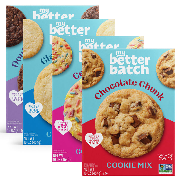My Better Batch | Premium Cookie Mixes | Better Than Homemade
